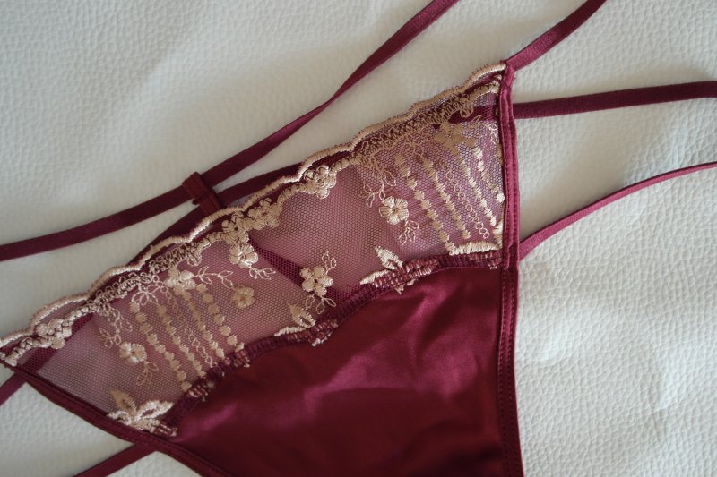 SENSUALITY BY MIRIALE M/38 BORDOWE STRINGI PASKI - 6768065371 ...