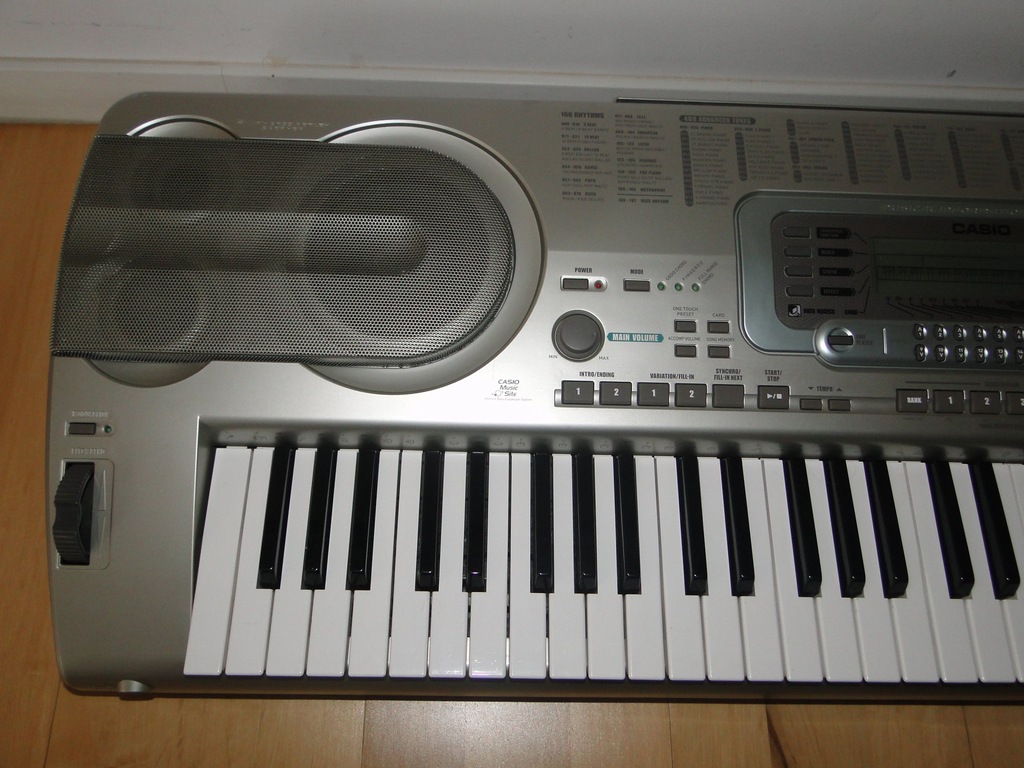 ZAWODOWY KEYBOARD ARRANGER CASIO WK-3300.OKAZJA!!! - 7261123881 ...