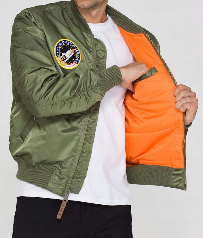 Kurtka lotnicza ALPHA INDUSTRIES MA-1 VF NASA_ XXL - 7479093448 - oficjalne archiwum Allegro