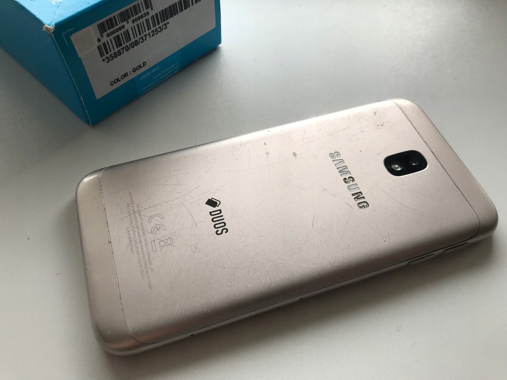 SAMSUNG GALAXY J3 2017 SM-j330F/DS USZKODZONY - 7758948764 - oficjalne ...