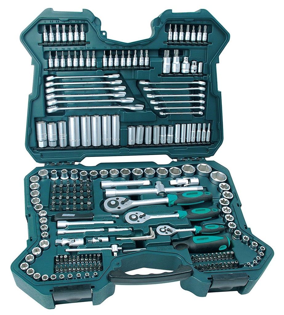 Mannesmann 215 szt. narzędzia, klucze warsztatowe - 7226587369 ...