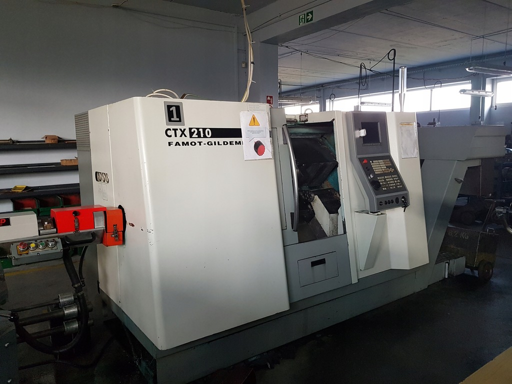 Obrabiarka CNC CTX 210 DMG z podajnikiem pręta - 7656814286 - oficjalne archiwum Allegro