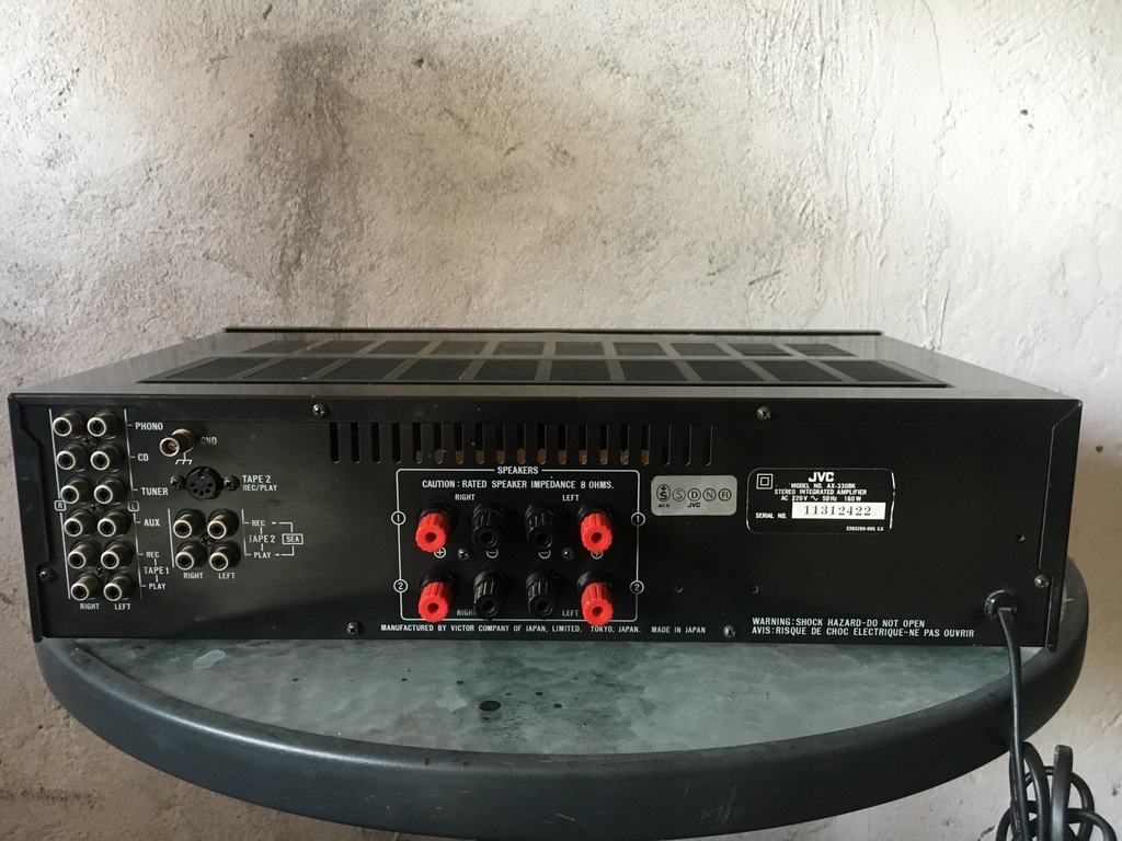 JVC AX-330 wzmacniacz stereo JAPAN DOBRE BRZMIENIE - 7547189642 - oficjalne archiwum Allegro