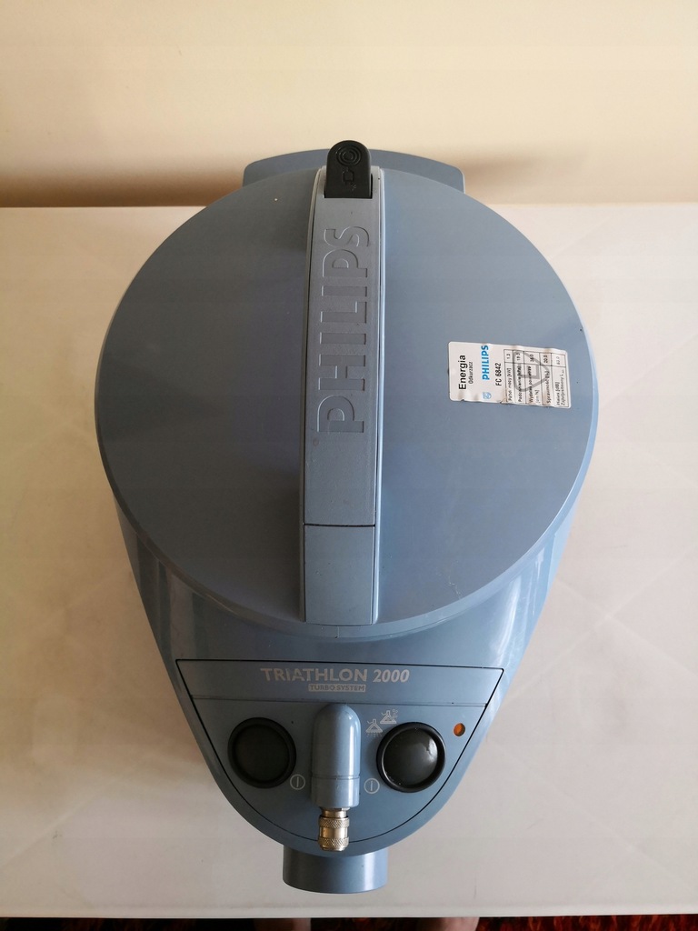 ODKURZACZ PHILIPS TRIATHLON 2000 - USZKODZONY !!!! - 7578063761 ...