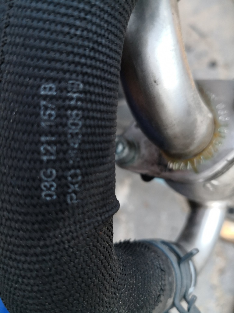 RURA PRZEWÓD WODY TERMOSTA 03G121157B AUDI VW SKOD - 7350043536 ...