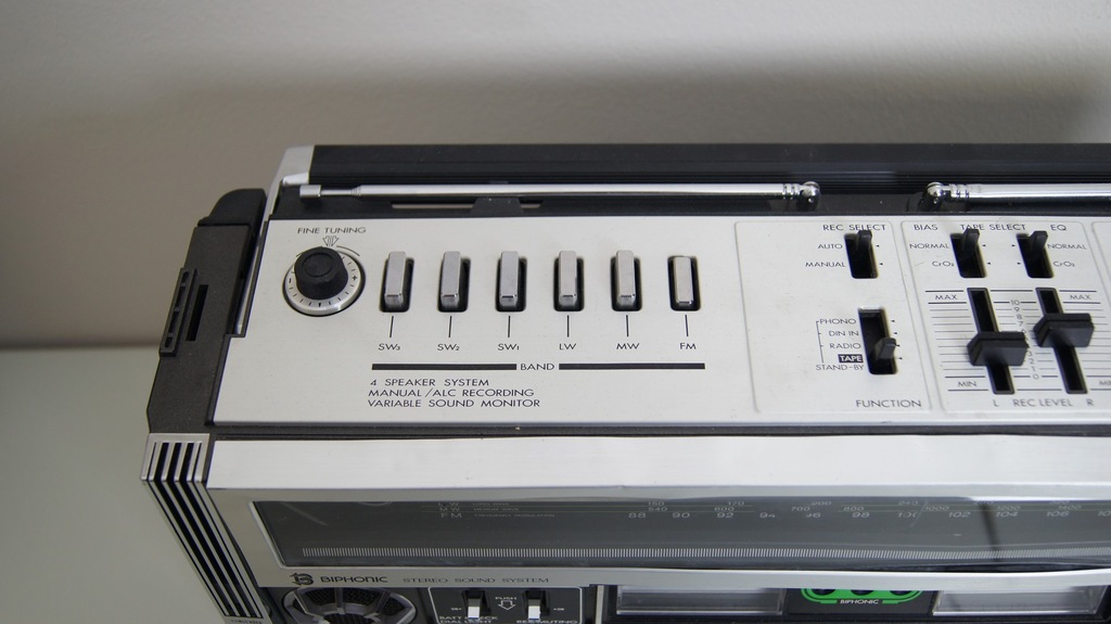 Duży Radiomagnetofon JVC Biphonic RC-838L JAPAN!!! - 7115969550 ...