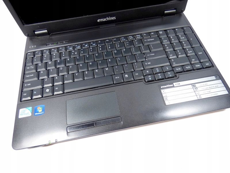 LAPTOP EMACHINES E728 250 GB 2 GB RAM INTEL OPIS - 7432315241 ...