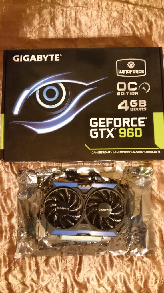 Gigabyte GeForce GTX 960 4GB OC GV-N960OC-4GD - 7106359017 - oficjalne archiwum Allegro
