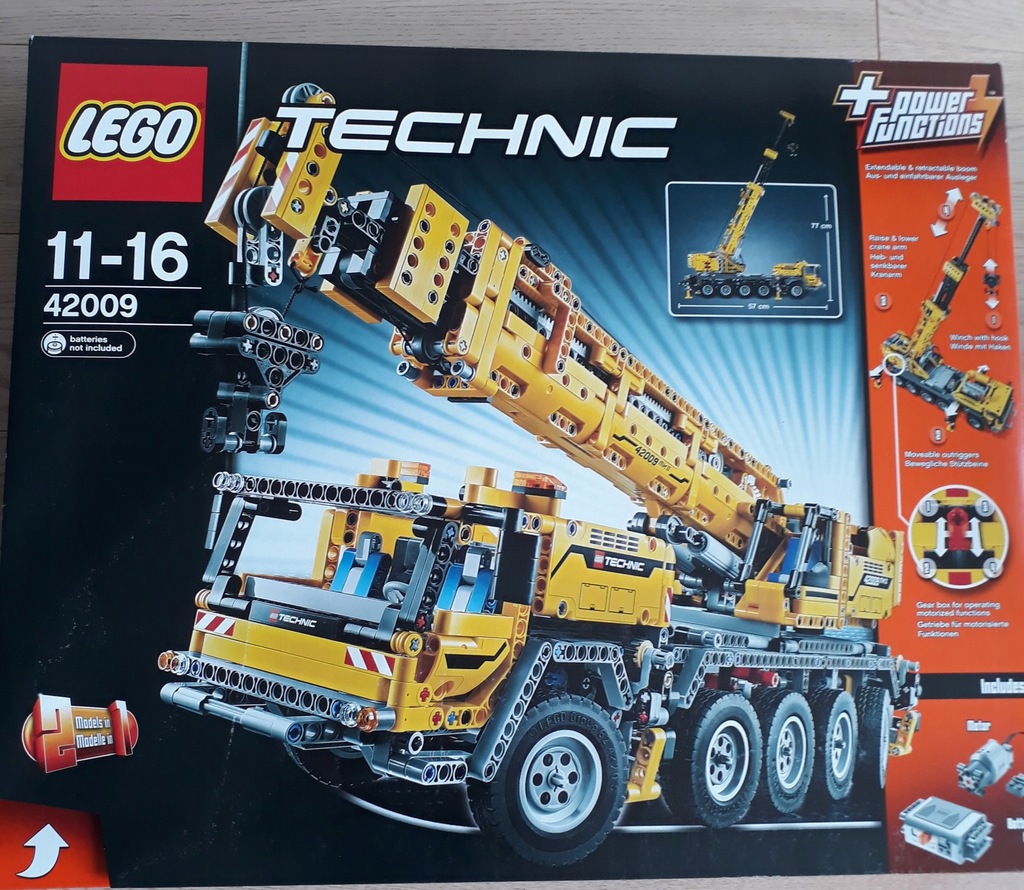 LEGO TECHNIC 42009 dźwig Mobile Crane MK II - 7561378031 - oficjalne ...