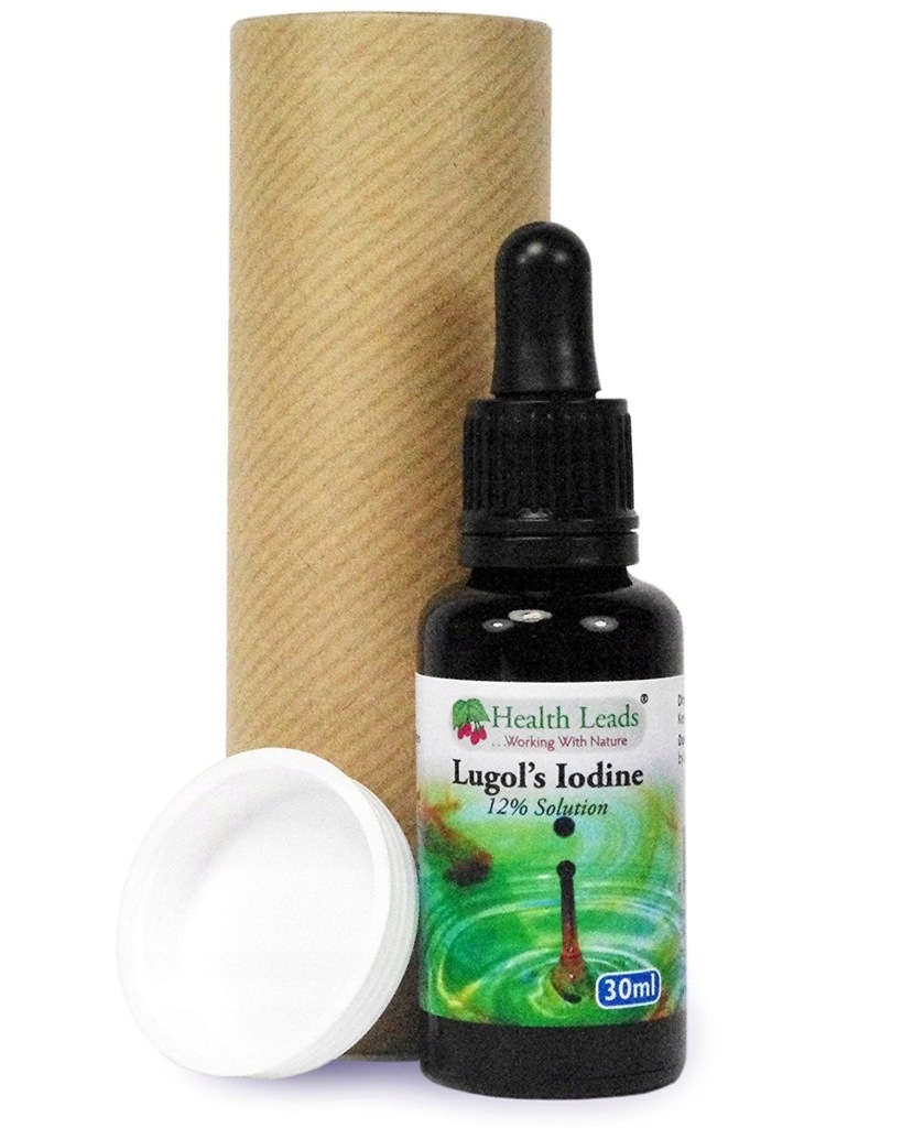 Płyn Lugola Lugols Iodine 12%Solution 30ml 24 H - 7493973620 ...