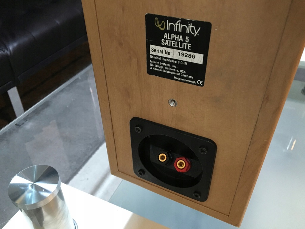 Rewelacyjna kolumna Infinity Alpha5 SATELLITE 1szt - 7461227809 ...