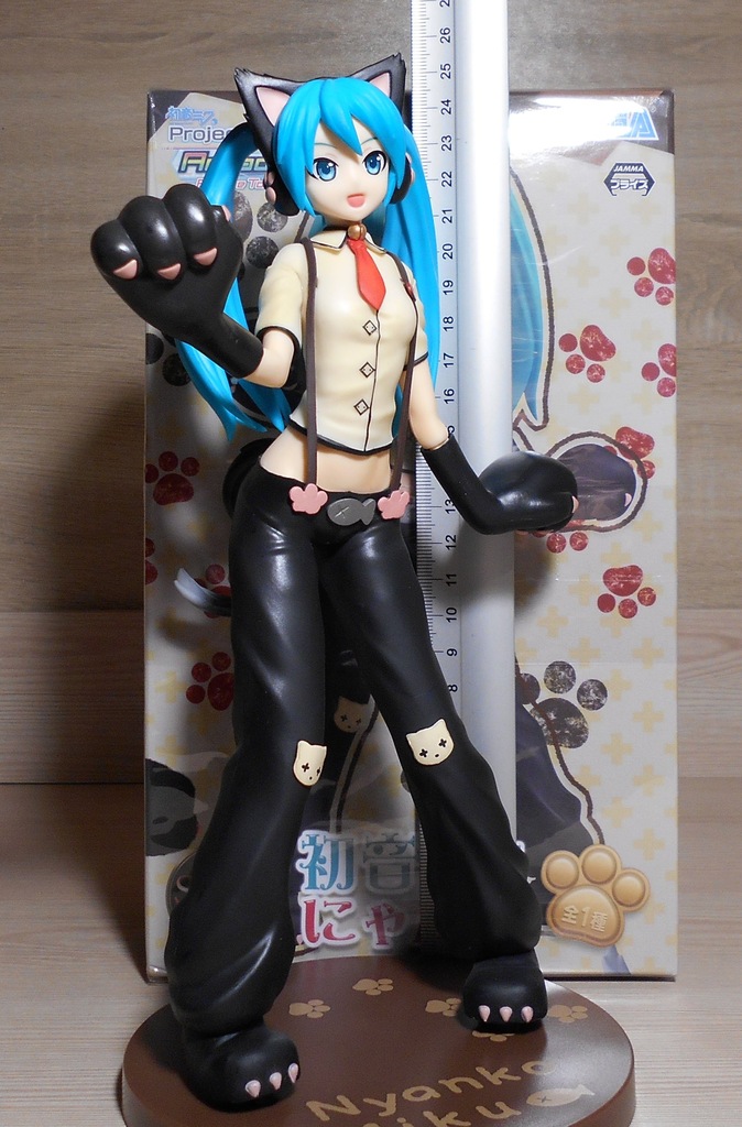 Figurka Anime Hatsune Miku Neko Duża *Wysyłka PL - 6993942088 ...