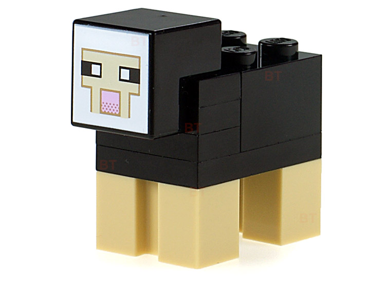 LEGO Minecraft UNIKAT Czarna Owca figurka z 21137 - 6975041027 ...