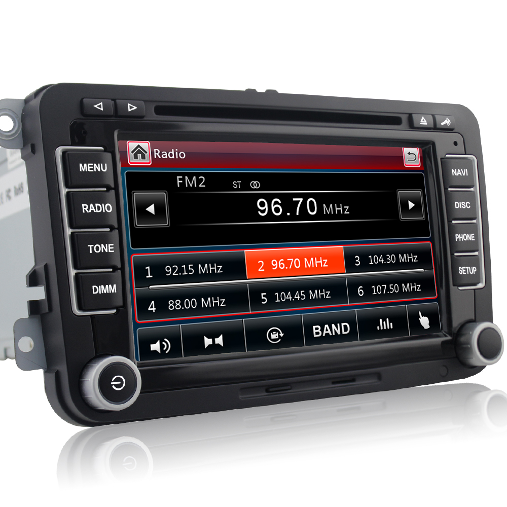 Radio nawigacja 2din VW PASSAT B6 B7 GOLF 5V 6 VI - 7460019024 - oficjalne archiwum Allegro