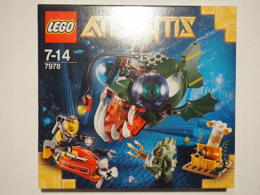 LEGO Atlantis 7978- Angler Attack - 7579913699 - oficjalne archiwum Allegro