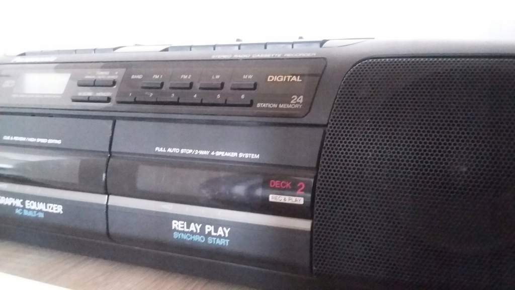 Panasonic RX FT 600.Radiomagnetofon. Lata 90' - 7560667948 - oficjalne ...