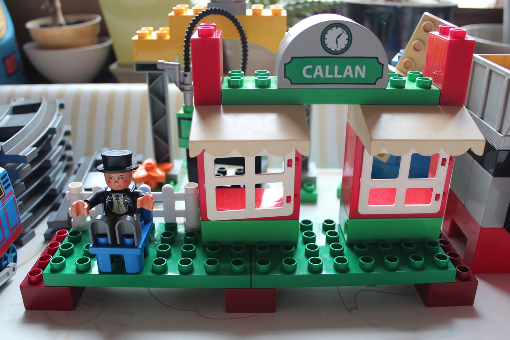 LEGO Duplo 5544 Tomek i przyjaciele pociąg tory - 7221286115 ...