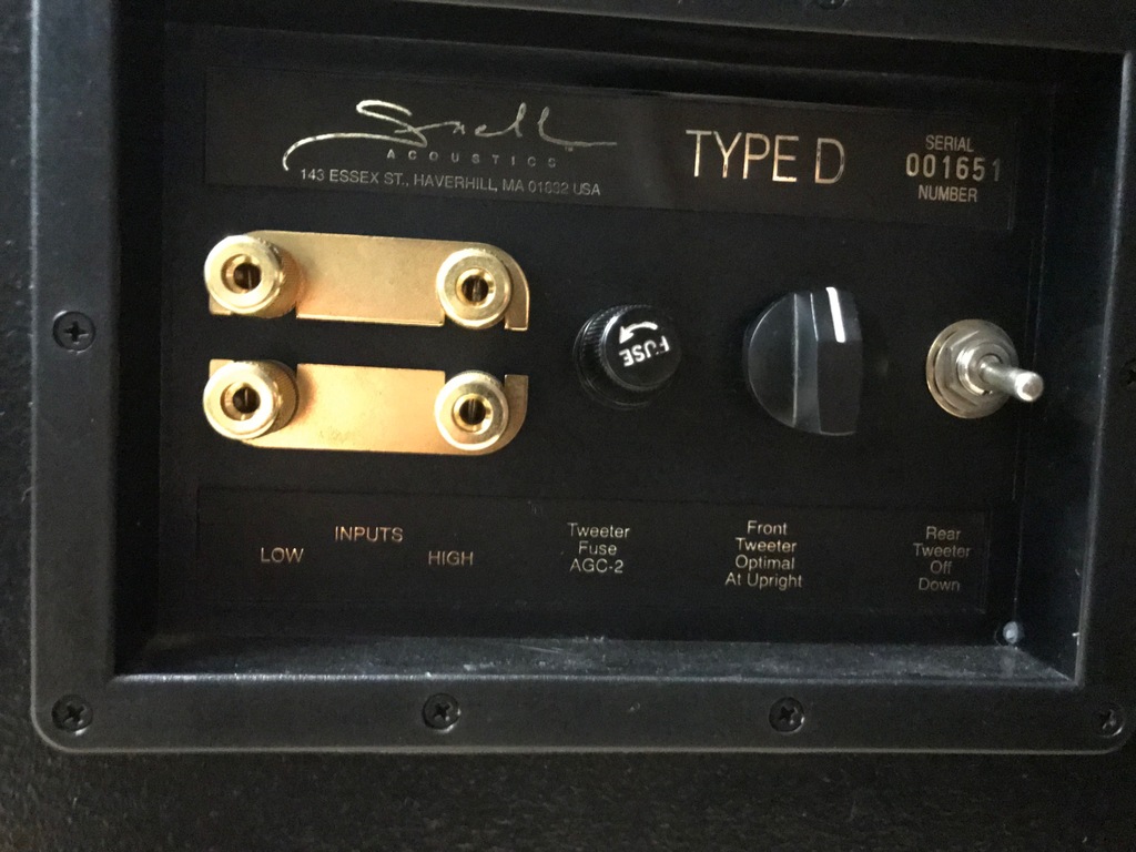 Snell Acoustics Type D - 7331349133 - oficjalne archiwum Allegro