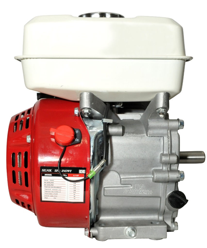 SILNIK SPALINOWY GX160 POMPA ZAGĘSZCZARKA OŚ 19mm - 7260772558 - oficjalne archiwum Allegro