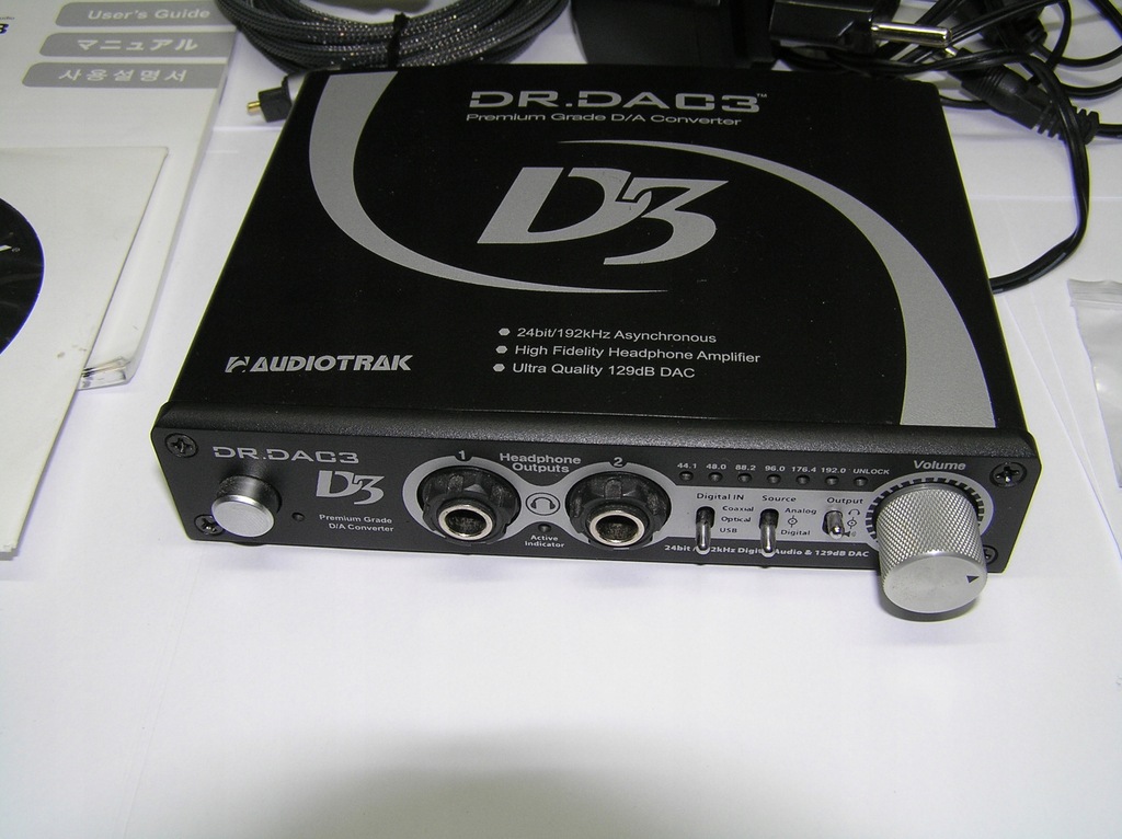 Audiotrak DR.DAC3 Zewnętrzna karta dźwiękowa - 7729897644 - oficjalne archiwum Allegro