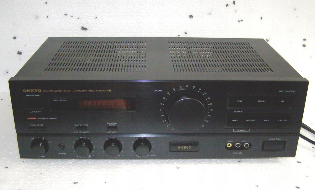 WZMACNIACZ ONKYO A-8640 MOCNY , WYŚWIETLACZ TANIO - 7442245743 - oficjalne archiwum Allegro