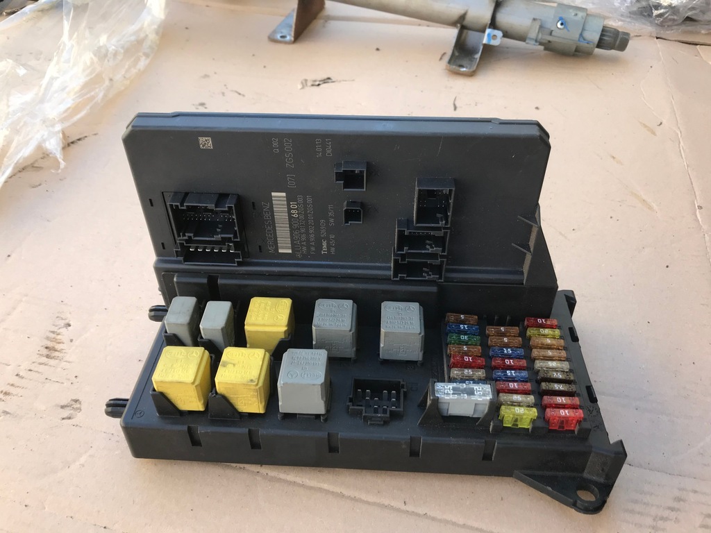 Skrzynka bezpieczników moduł BSI sprinter 906 - 7280456903 - oficjalne archiwum Allegro