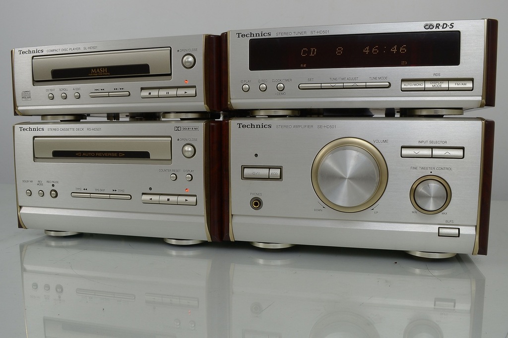 TECHNICS SE-HD501 Wysokiej klasy system muzyczny . - 7291790947 - oficjalne archiwum Allegro