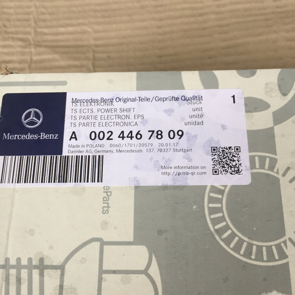 Moduł sterownik skrzyni Actros 0024467809 NAPRAWA! - 7387143145 ...