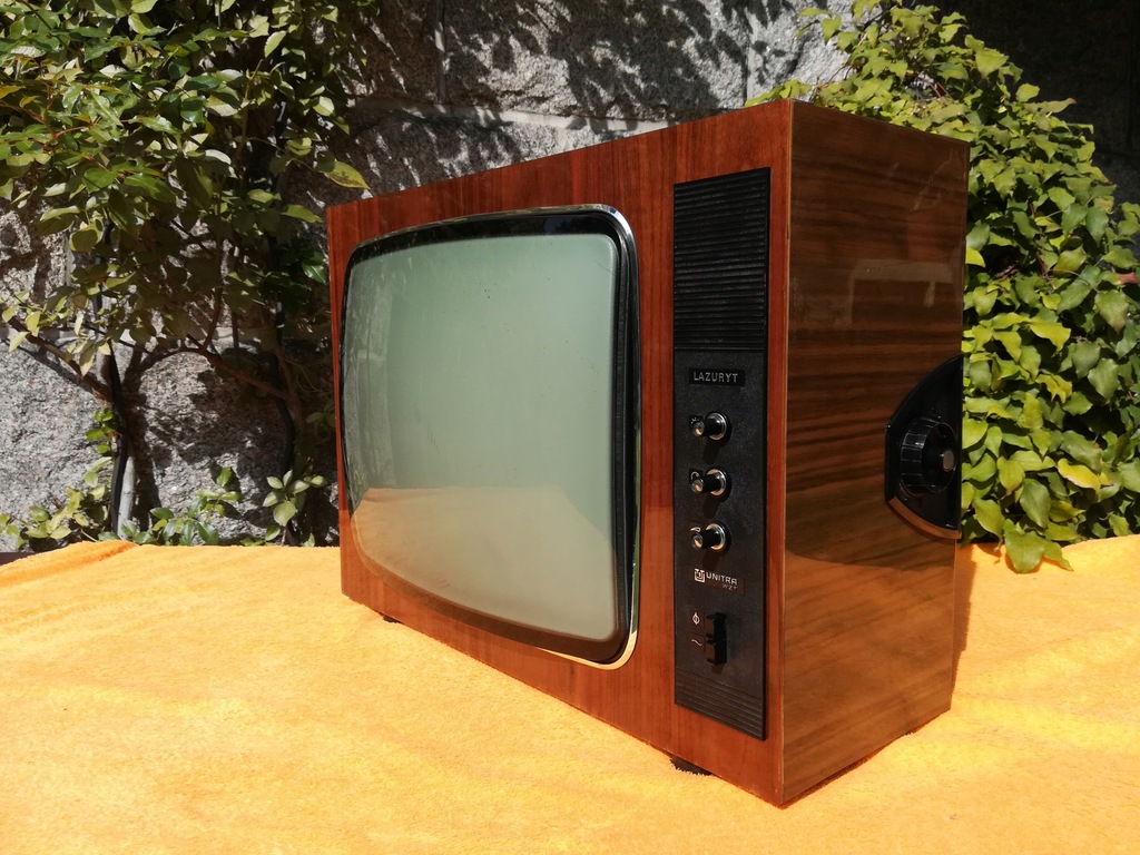 Unitra WZT LAZURYT 105 - Piękny Telewizor z PRL-u - 7629011516 ...
