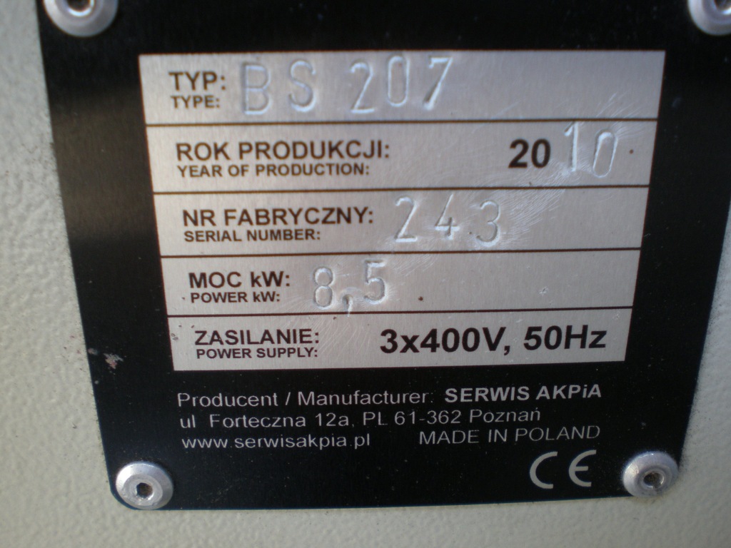 BRYKIECIARKA DO SŁOMY BIOMASSER BS 207 - 7498895147 - oficjalne ...