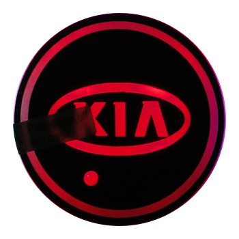 ŚWIATŁA LED LOGO PODKŁADKA KIA PROJEKTOR RGB MULTI - 7062727656 ...