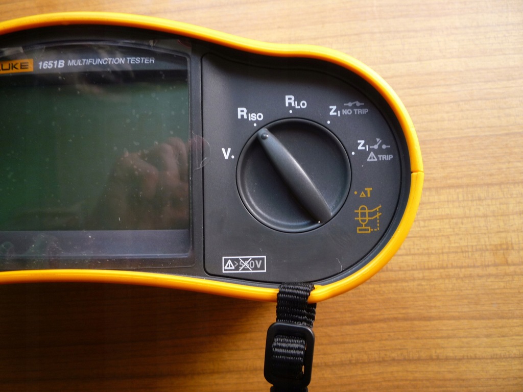 FLUKE 1651B miernik instalacji ele j. sonel metrel - 7535282547 ...