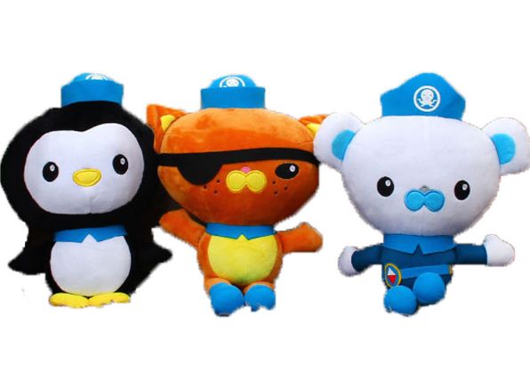 Oktonauci Barnie Kocurro Zestaw Pluszak Maskotka - 6724691074 ...