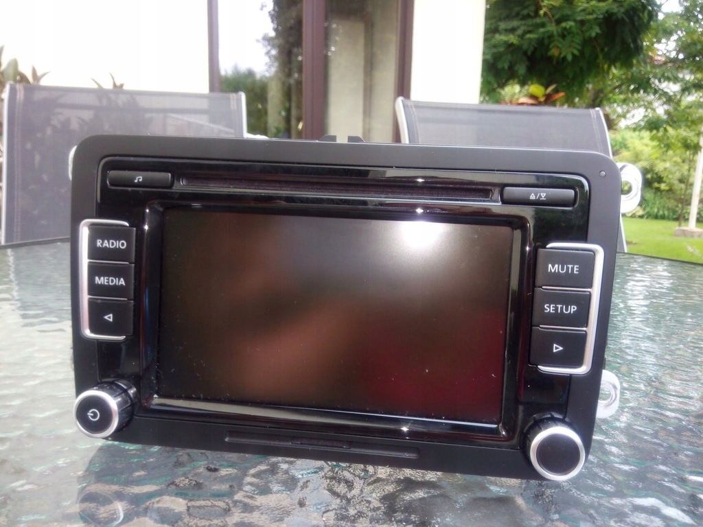 RADIO RCD 510 VW PASSAT B6 CC GOLF 6 TIGUAN TOURAN - 7509575344 - oficjalne archiwum Allegro