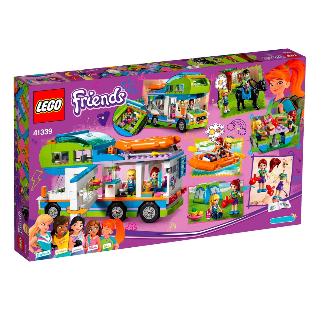 LEGO Friends Klocki Samochód kempingowy Mii 41339 - 7131515891 ...