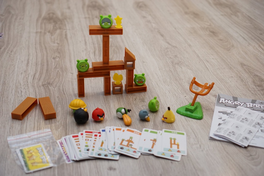 Gra "Angry Birds" - Mattel - 7248304214 - oficjalne archiwum Allegro
