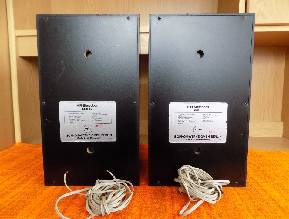 Isophon SKB 50 --- Kolumny głośnikowe - 7642978266 - oficjalne archiwum Allegro