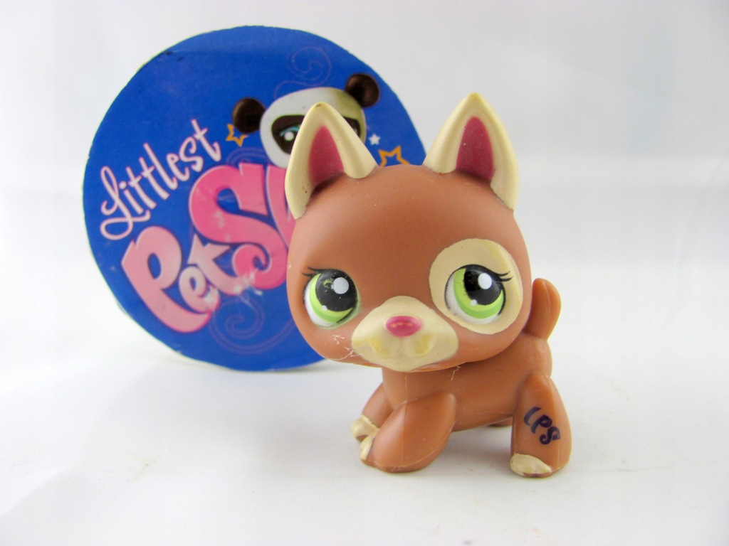 LPS Littlest pet shop piesek owczarek UNIKAT - 7677797176 - oficjalne ...