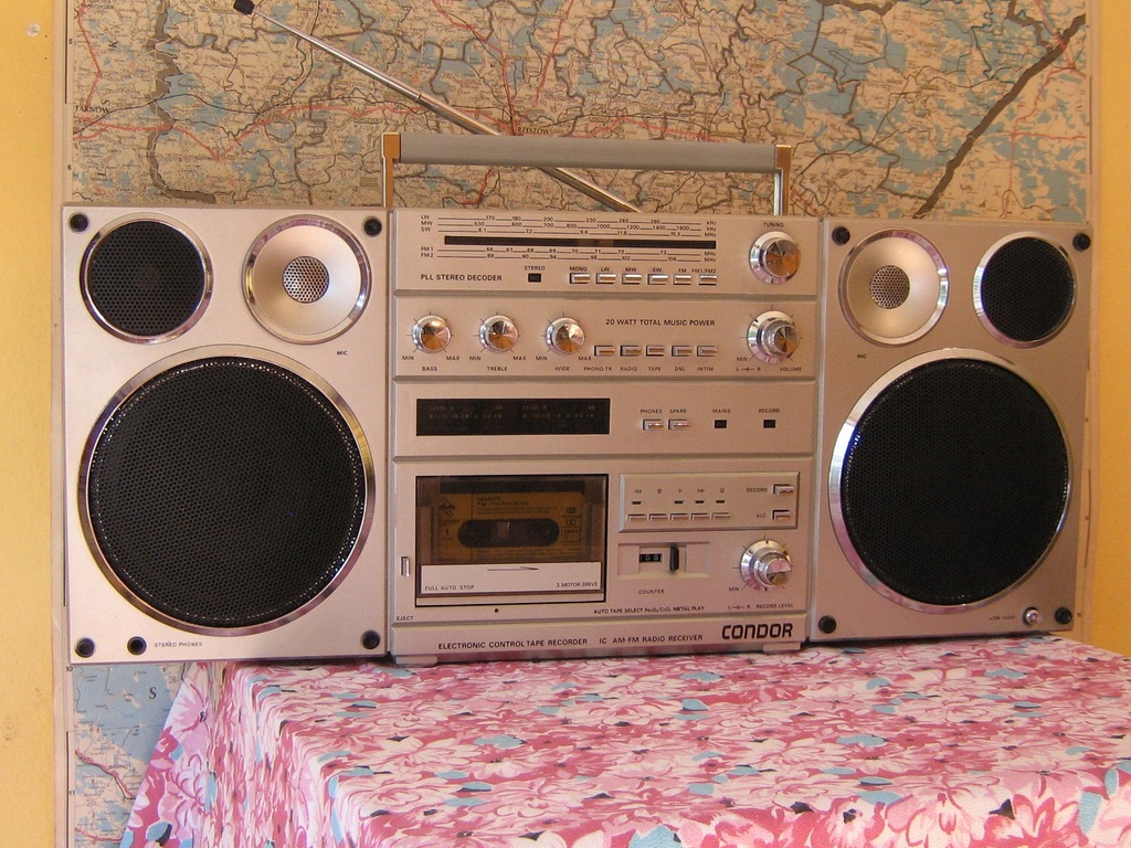 Radiomagnetofon Condor kultowy wynalazek lat PRL-u - 7702969051 ...