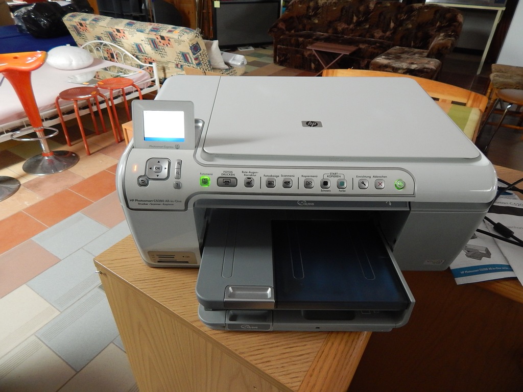 Drukarka hp Photosmart c5280!! - 7220614582 - oficjalne archiwum Allegro