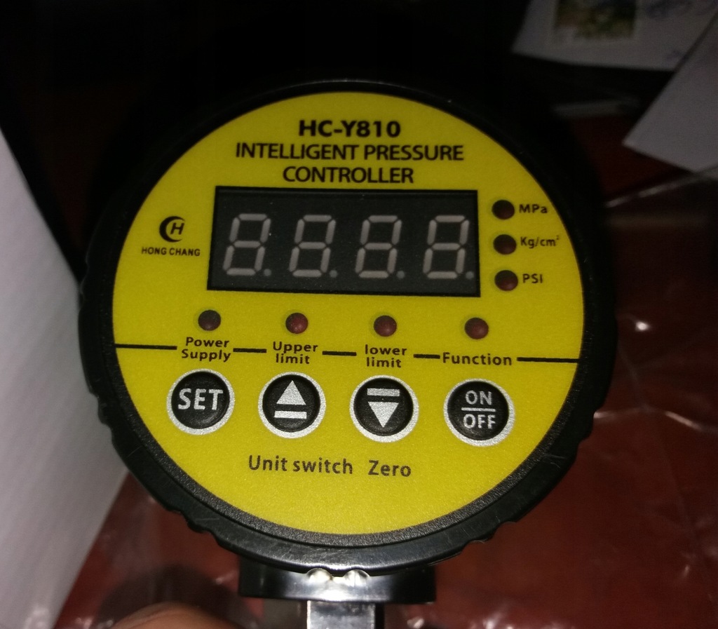 Elektroniczny wyłącznik ciśnieniowy HC-Y810 230V - 7476573406 - oficjalne archiwum Allegro