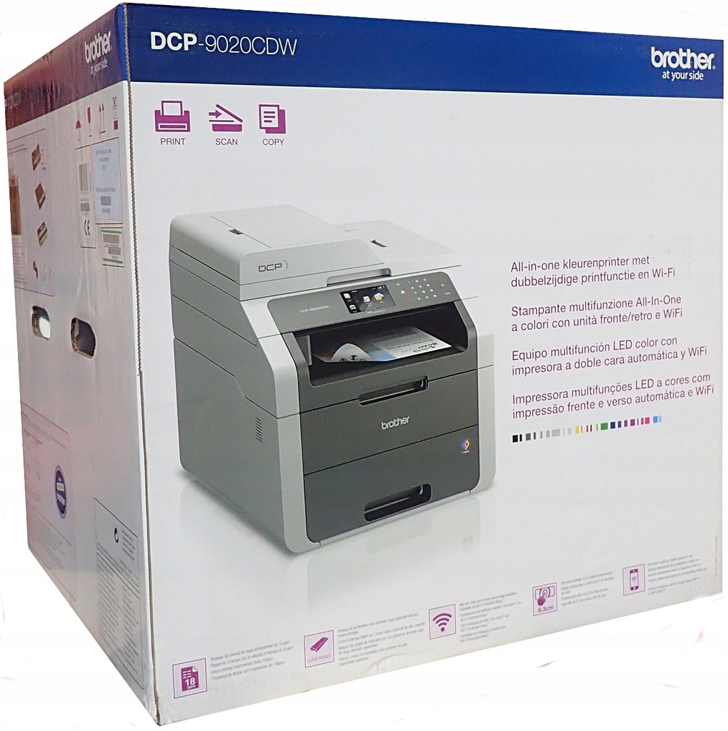 Brother DCP-9020CDW - Drukarka 3w1 - NOWA - FV23% - 7636310032 ...