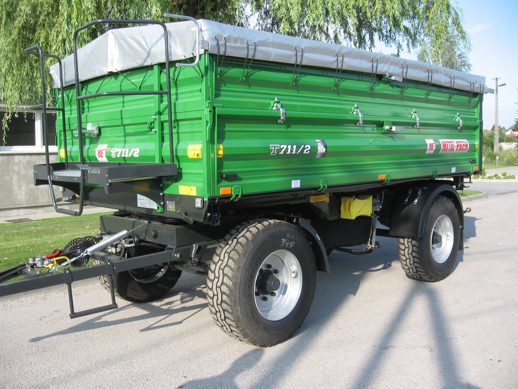 Przyczepa Metal Fach 8 T 711 12 ton Pronar Ursus - 7543786979 - oficjalne archiwum Allegro