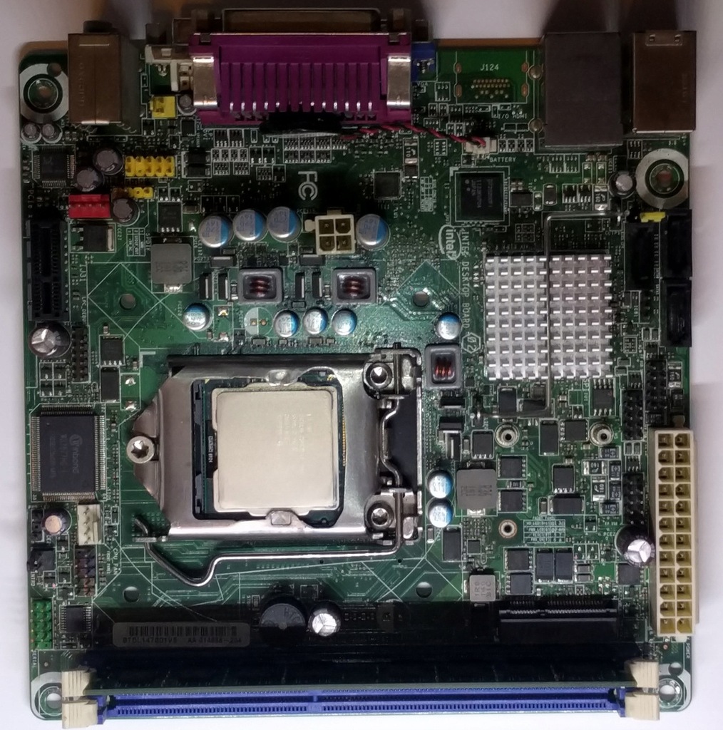 Intel DH61DL miniITX + i5-2400s + 8gb ram - 7579492480 - oficjalne ...