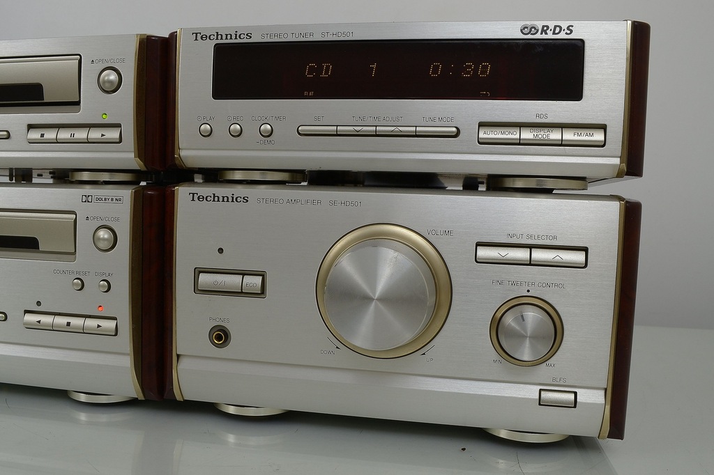 TECHNICS SE-HD501 Wysokiej klasy system muzyczny . - 7291790947 - oficjalne archiwum Allegro