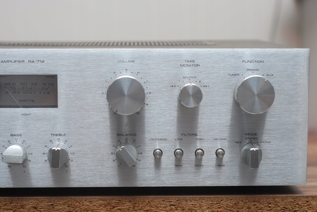 WZMACNIACZ STEREO ROTEL RA-714 / UNIKAT / TOP - 7699872234 - oficjalne ...