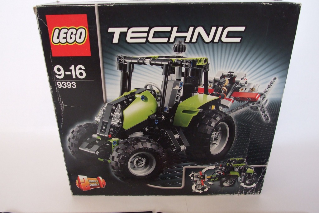 LEGO TECHNIC 9393 Tractor Traktor UNIKAT - 7216904704 - oficjalne ...