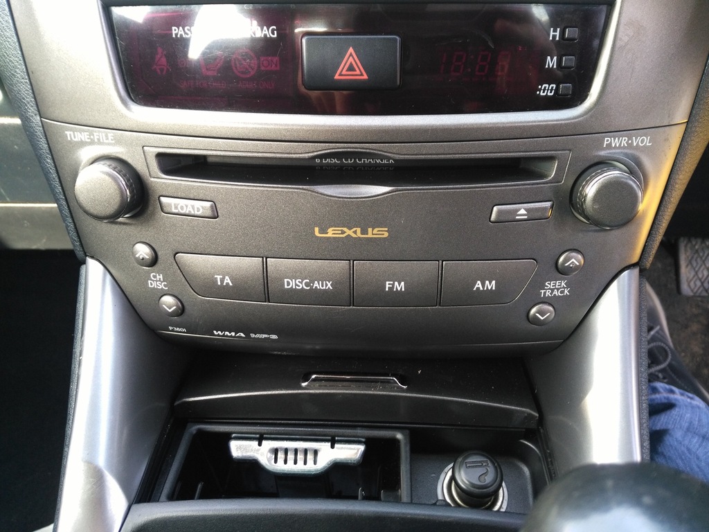 LEXUS IS250 IS220 radio fabryczne CD mały przebieg - 7168134921 ...