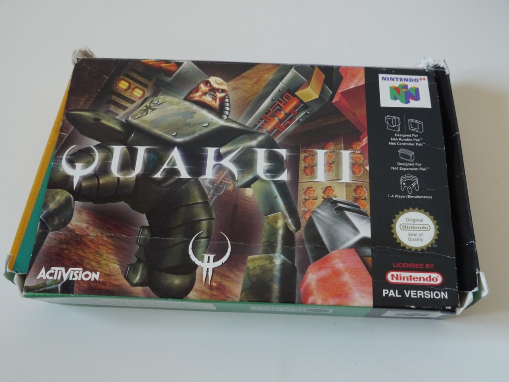 Quake II ! N64 ! NINTENDO PAL - 7391700031 - oficjalne archiwum Allegro Quake II ! N64 ! NINTENDO PAL - 7391700031 - oficjalne archiwum Allegro