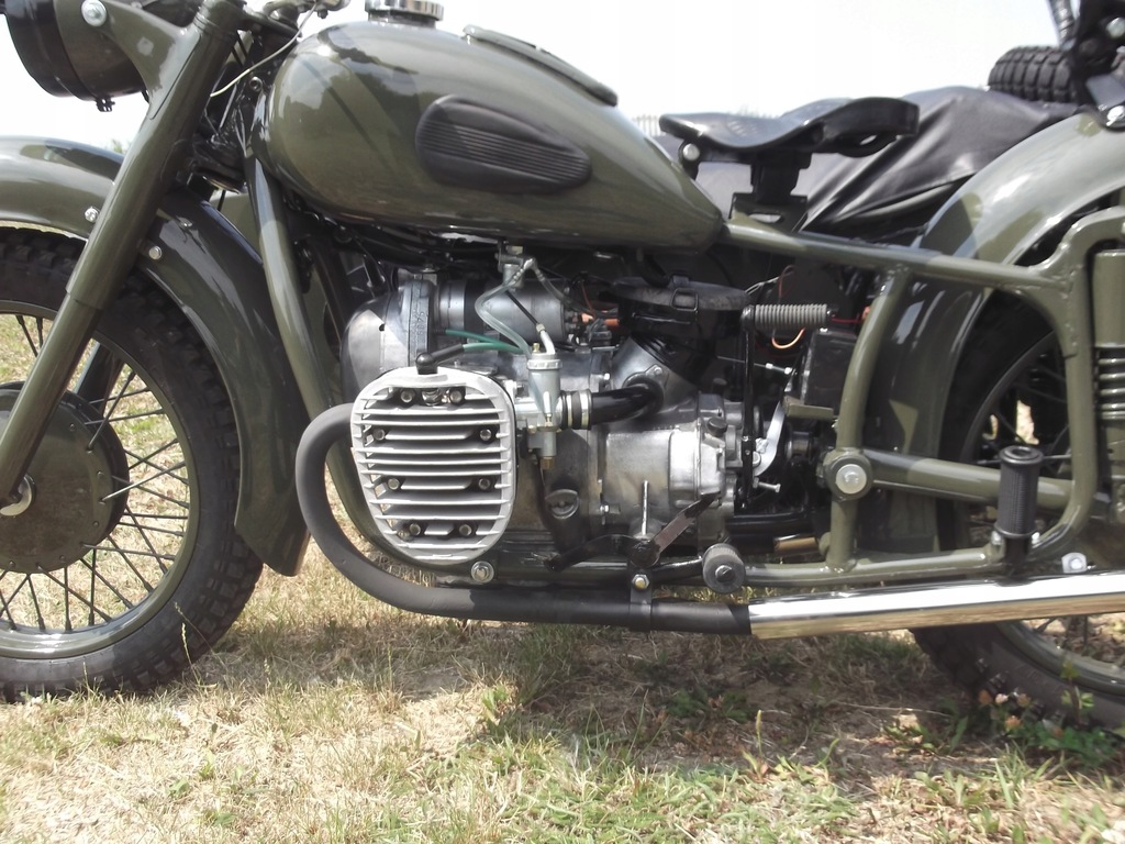 K-750 DNIEPR M-72 URAL MW-750 WOJSKOWY NOWY OKAZJA - 7440679586 ...